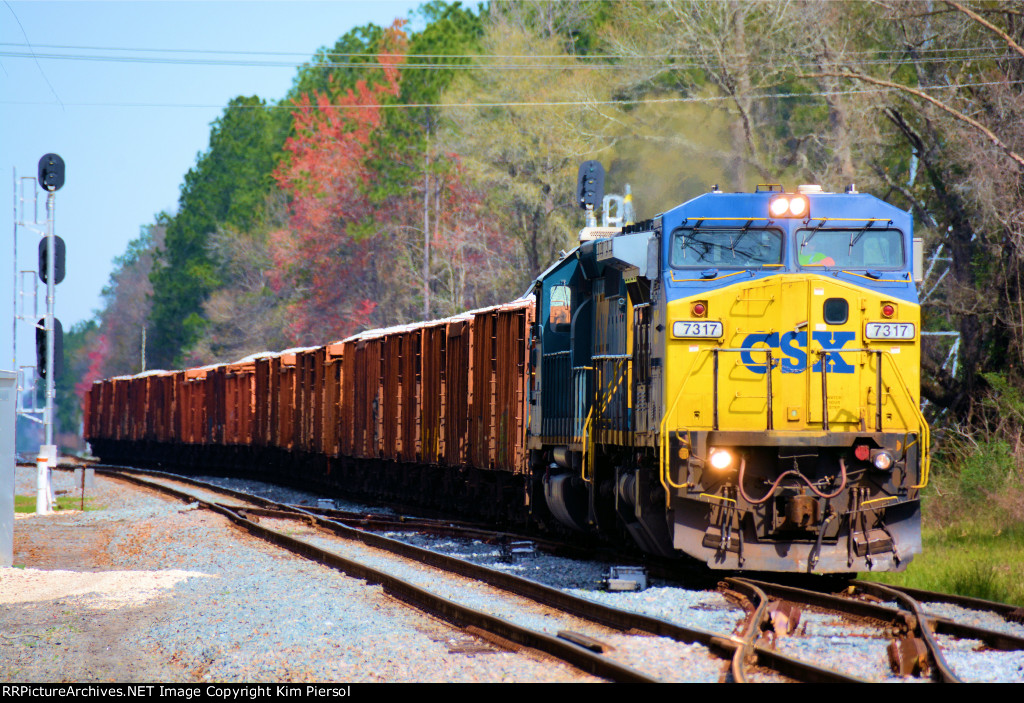 CSX 7317 W036 Ballast